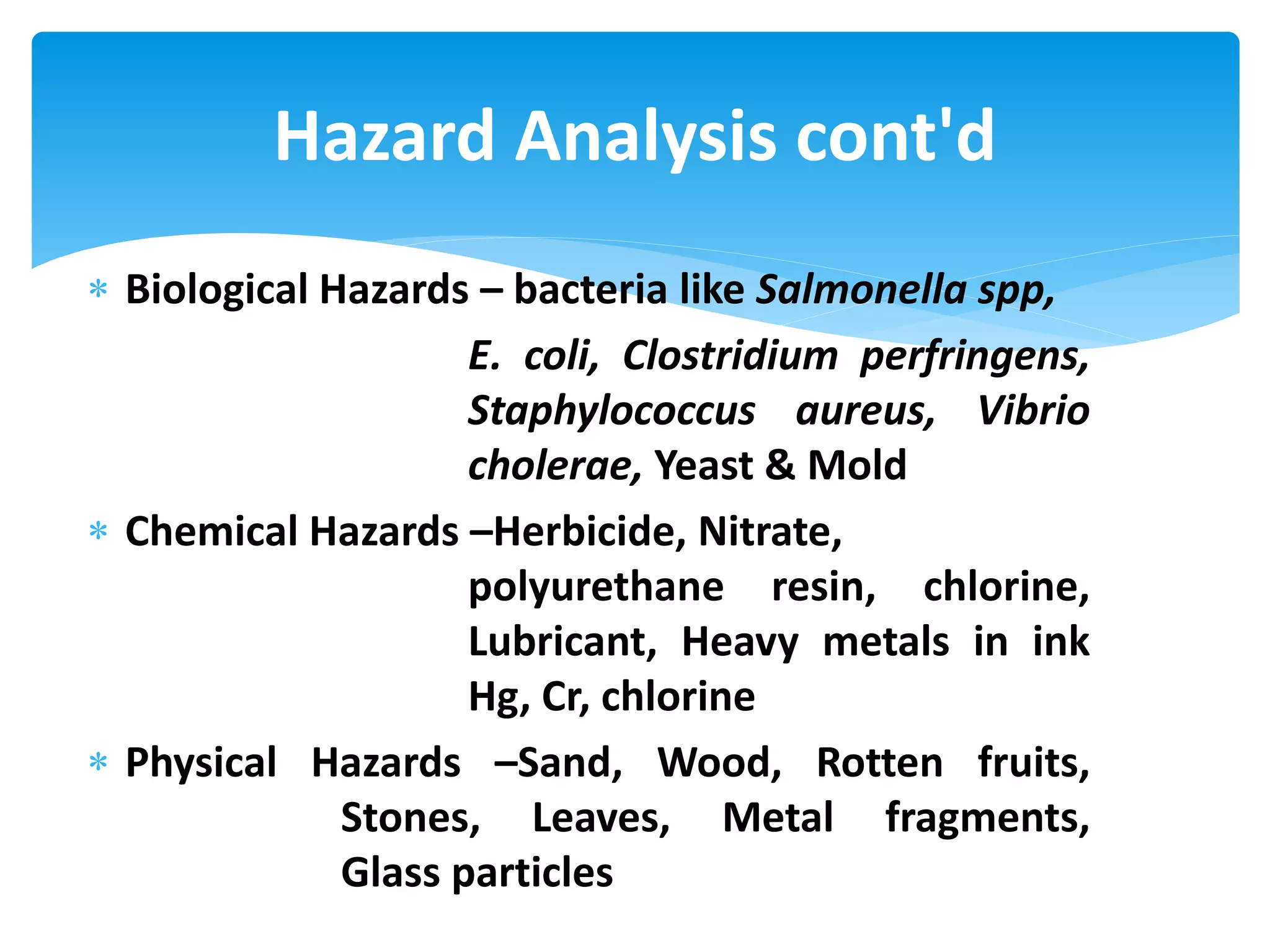 HACCP Manual for jam industry (2) | PDF