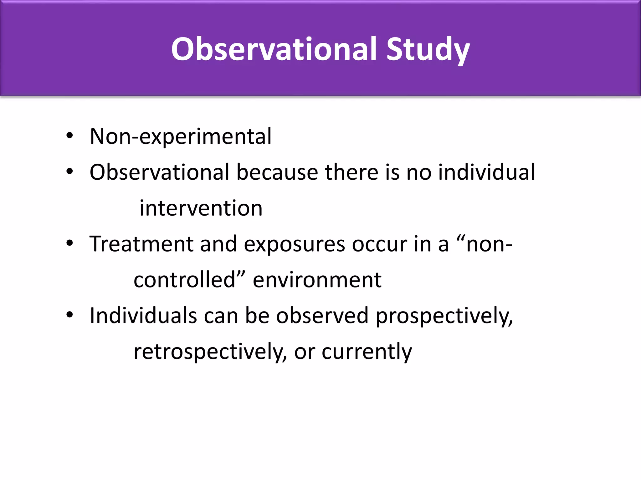 observational analytical study | PPTX