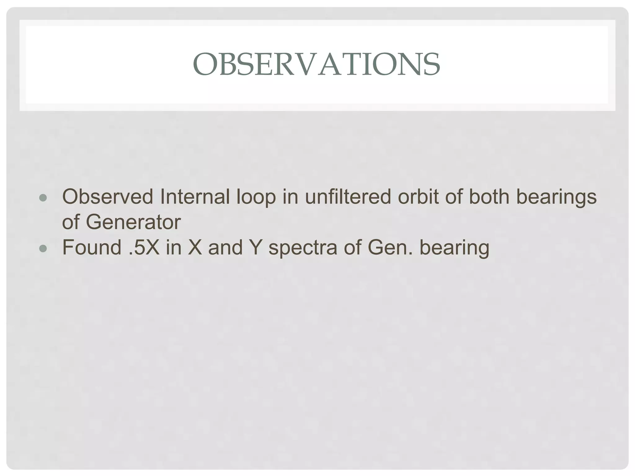 Vibration Analysis Report | PPTX