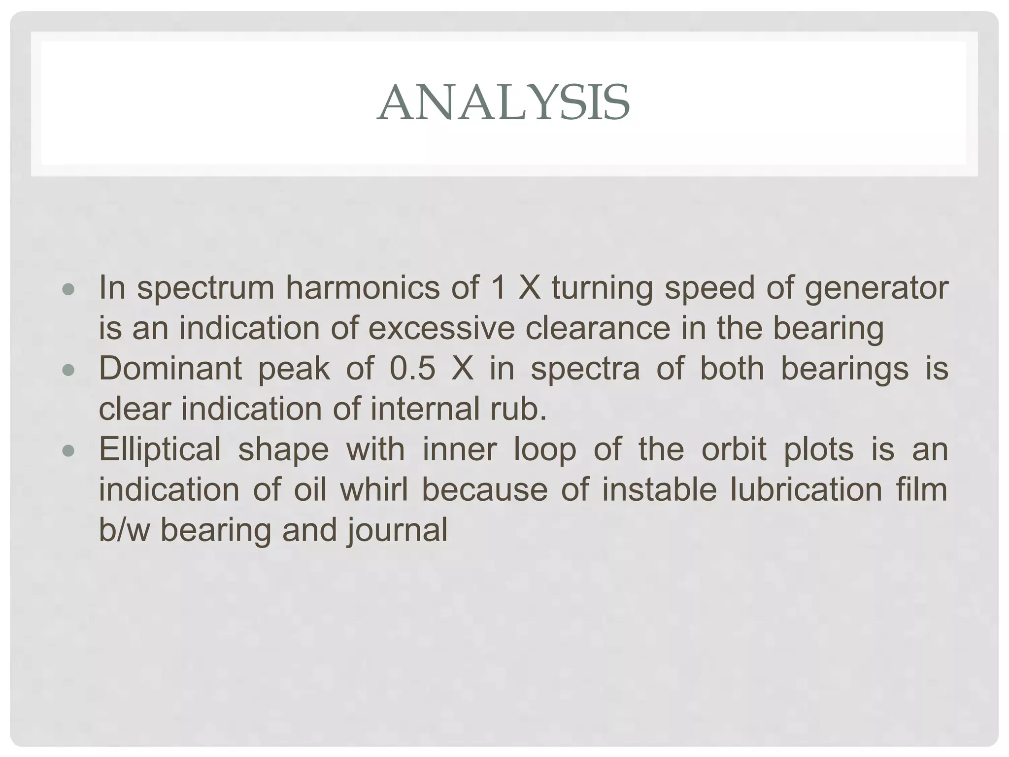 Vibration Analysis Report | PPTX