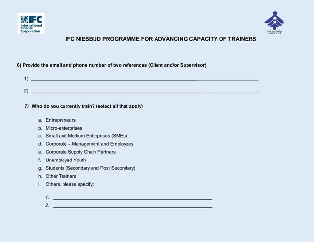 IFC-Application-Form-20151617 | PPT
