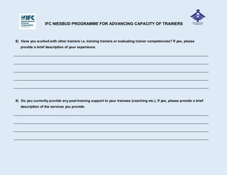 IFC-Application-Form-20151617 | PPT