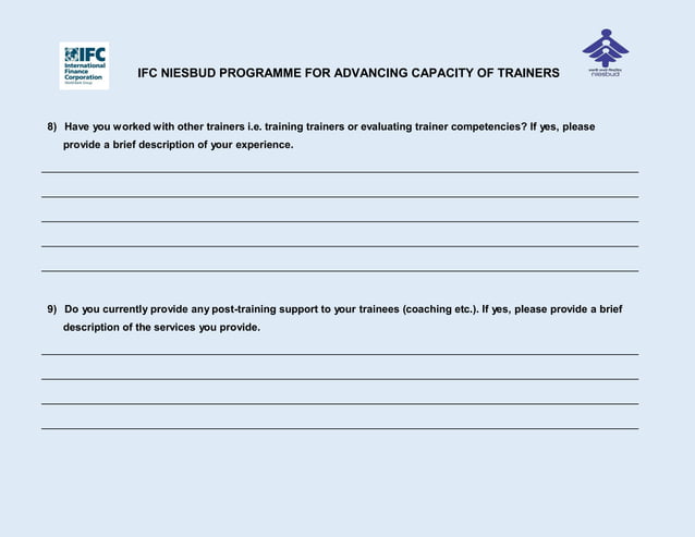 IFC-Application-Form-20151617 | PPT