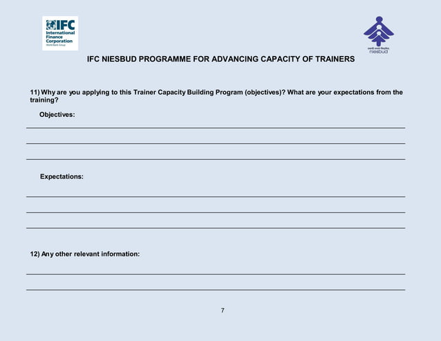 IFC-Application-Form-20151617 | PPT