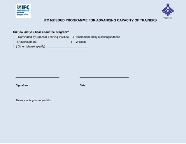 IFC-Application-Form-20151617 | PPT