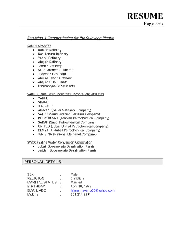 Jaime_Navarro_Resume | PDF