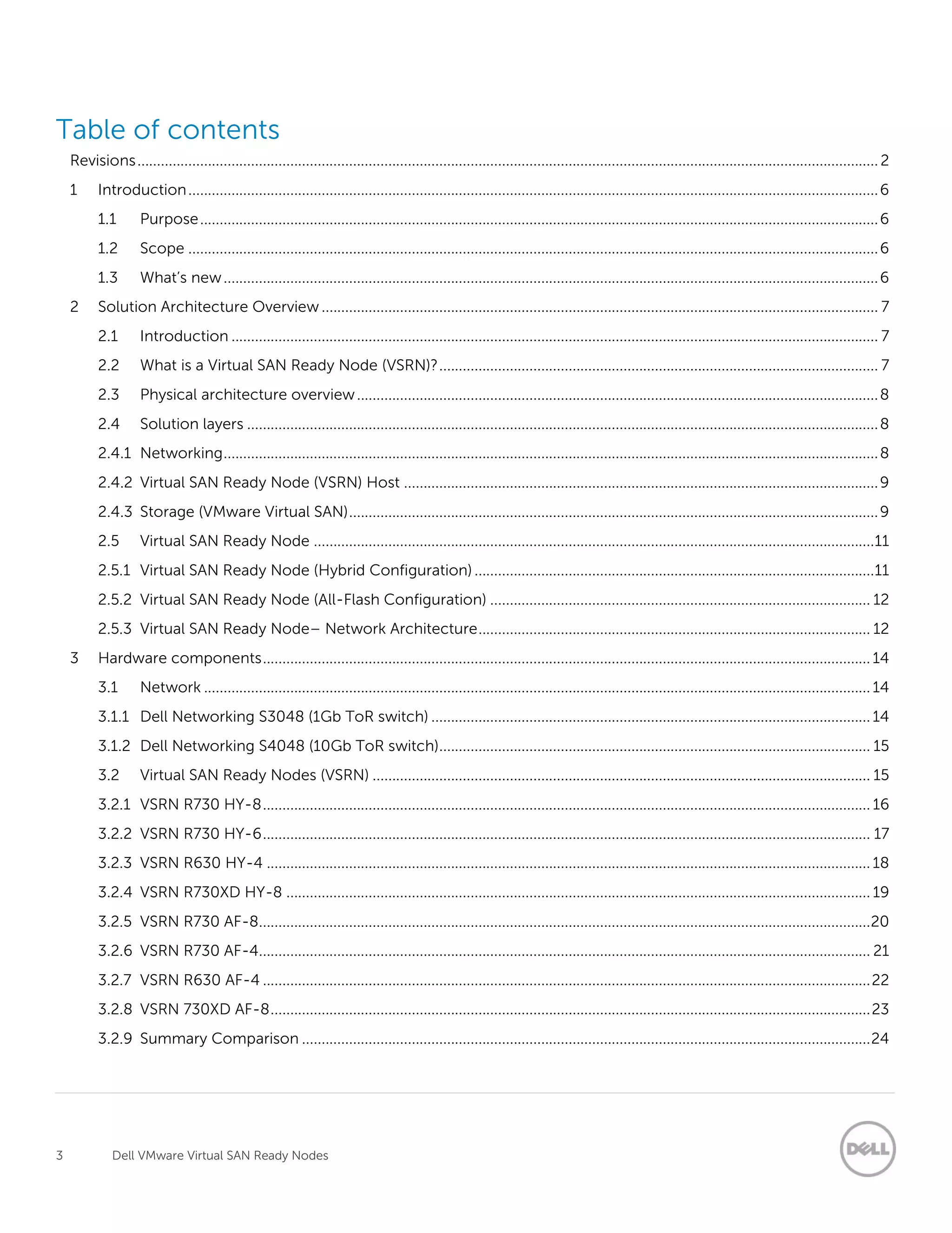 Dell VMware Virtual SAN Ready Nodes | PDF