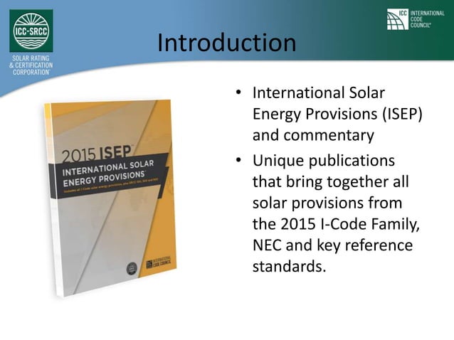 ISEP Overview Presentationv3 | PPT