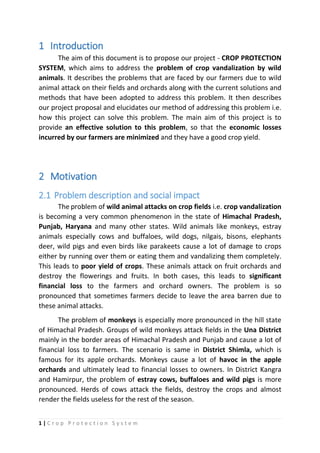 Crop Protection System | PDF
