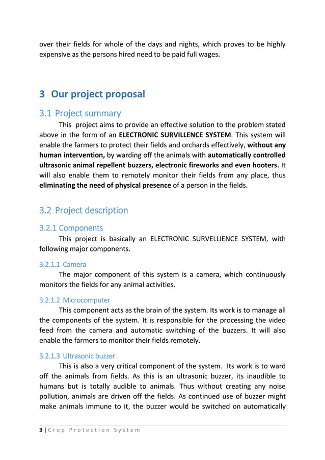 Crop Protection System | PDF