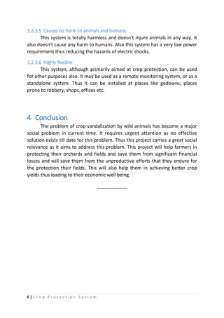 Crop Protection System | PDF