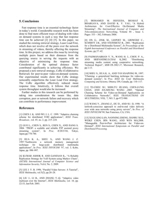 P2P Video-On-Demand Systems | PDF