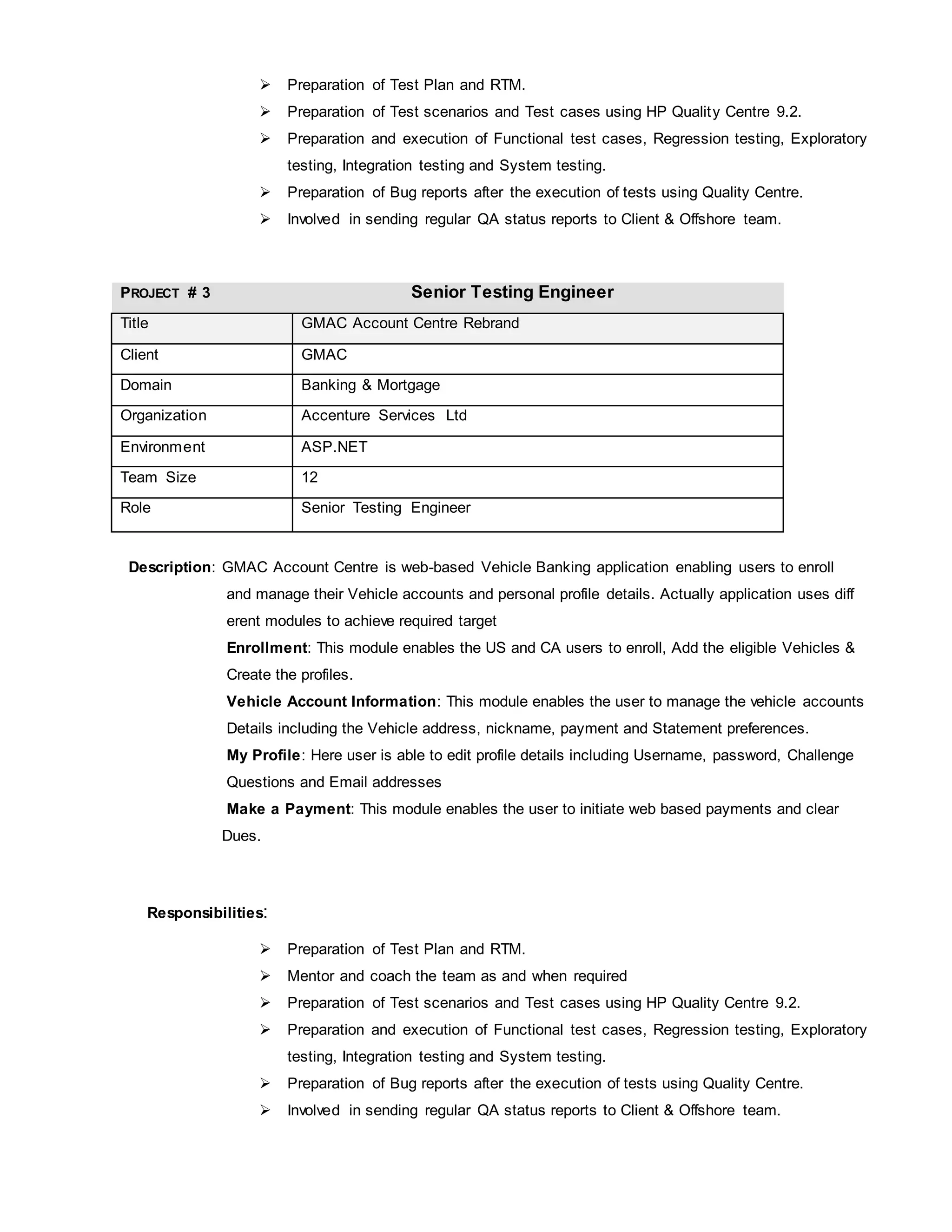 Senior Test Engineer | DOCX