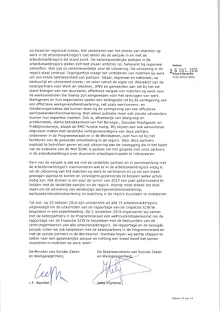 getekende brief Matchen op werk in de arbeidsmarktregio | PDF