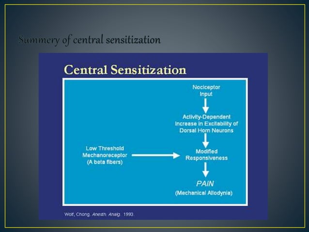 Central Sensitization | PPTX