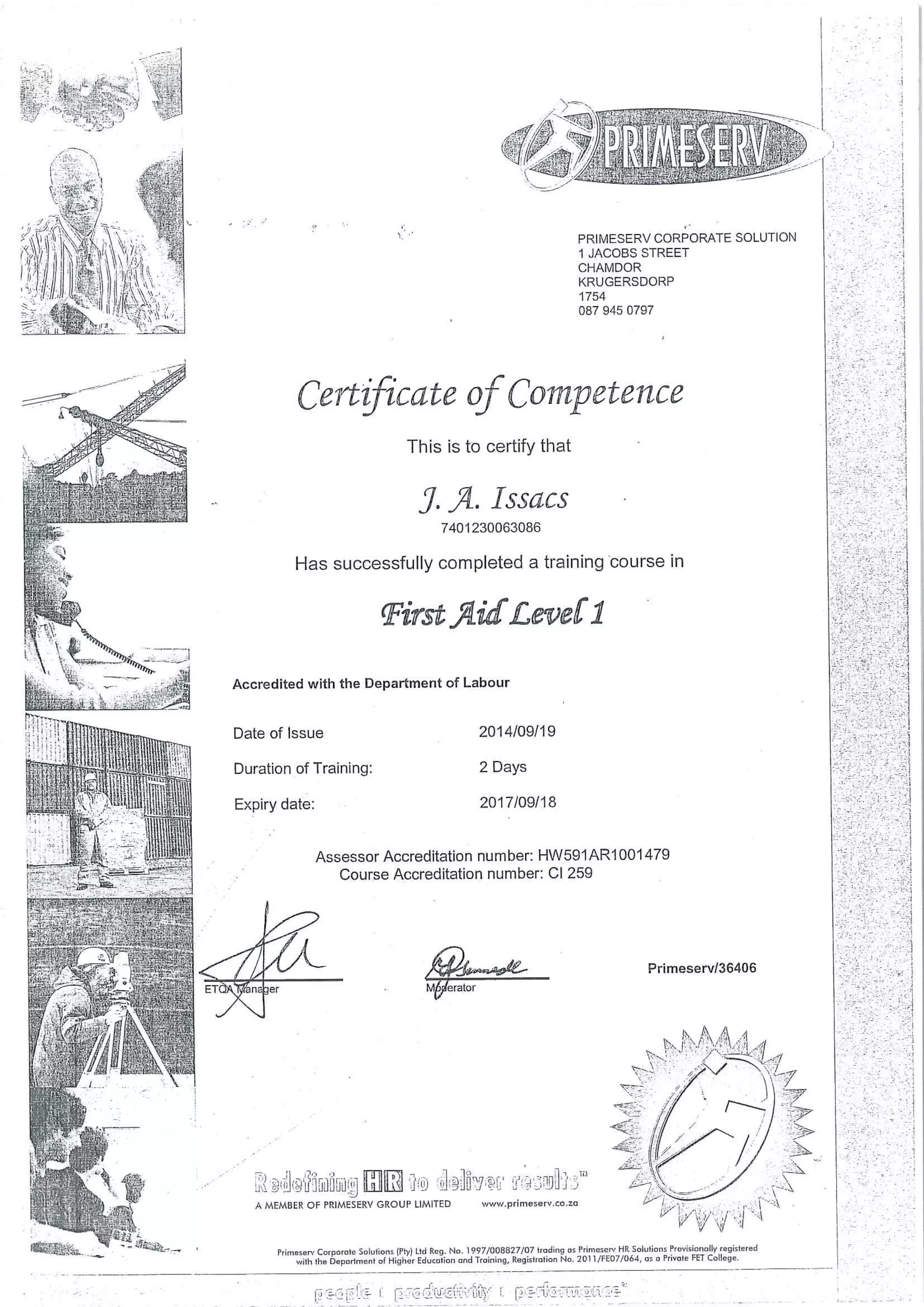First Aid Level 1 | PDF