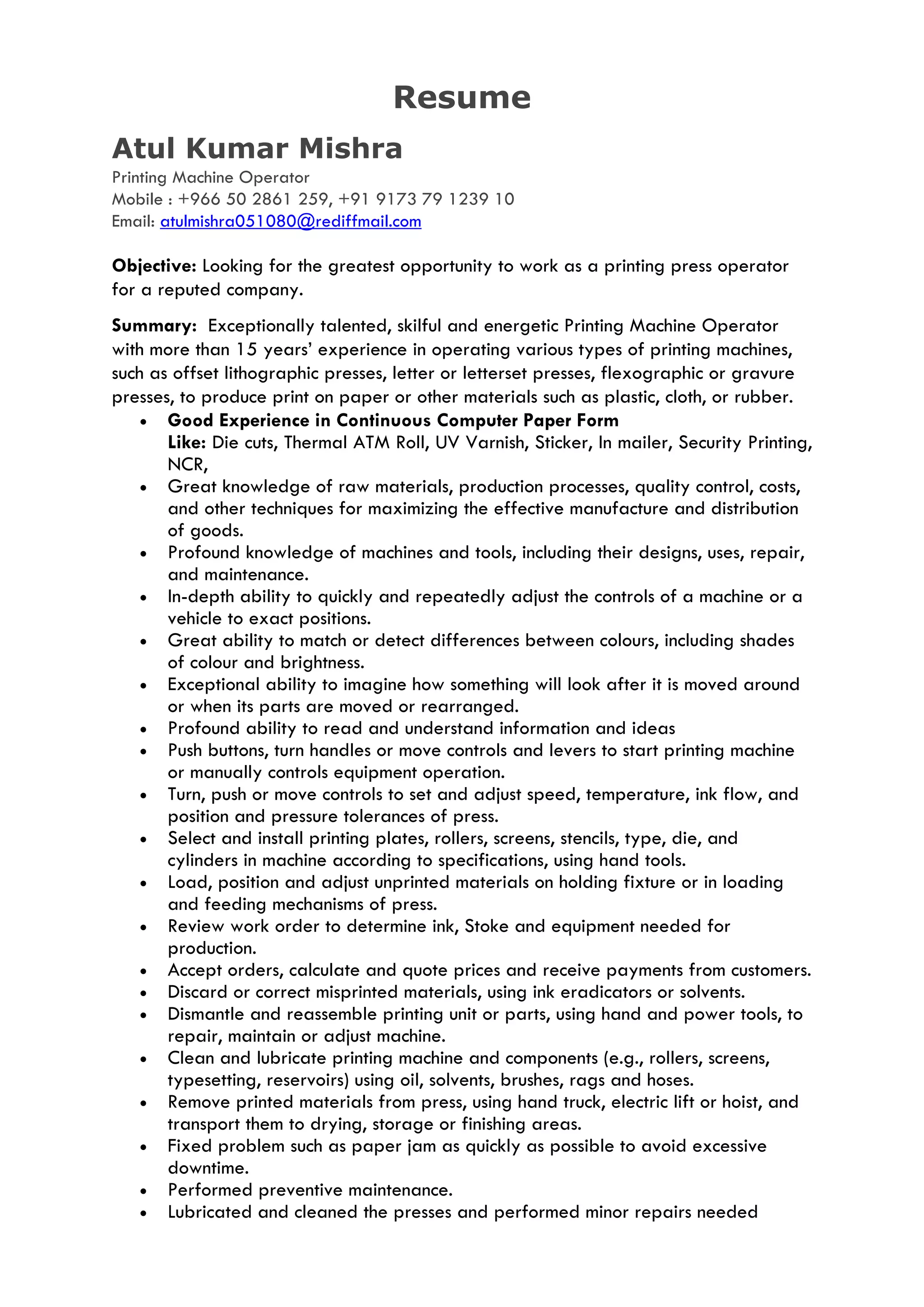 Reusme_Atul_Kumra (5) - Copy | PDF