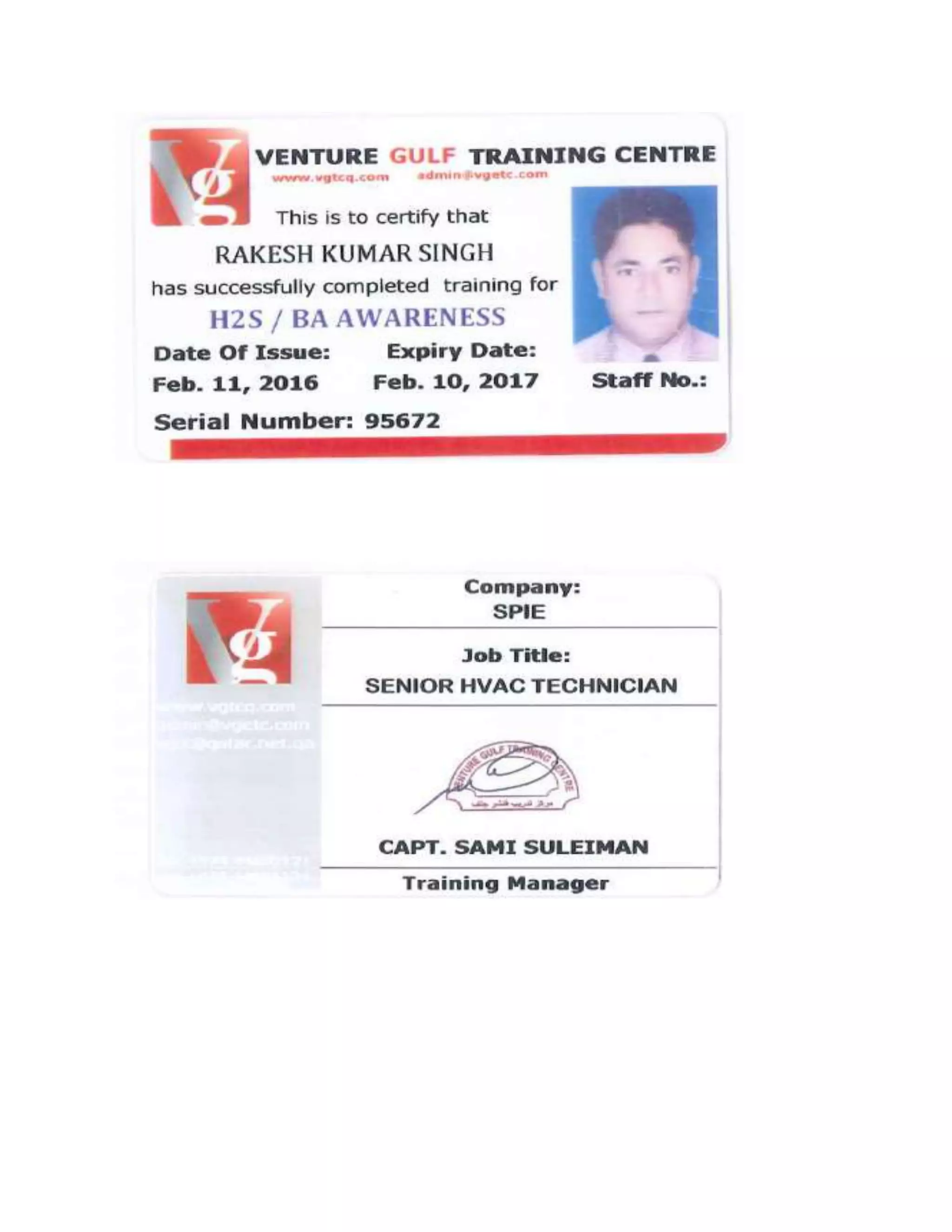 H2S-BA AWARENESS Training | DOCX