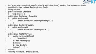 8abstact class in c# | PPT