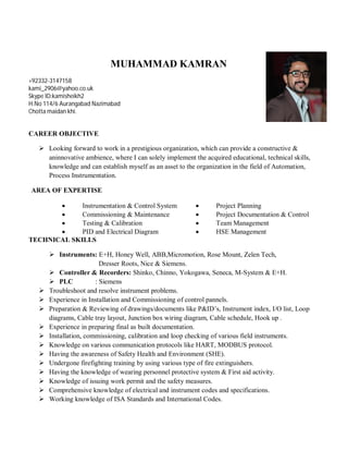 M.Kamran Resume | PDF