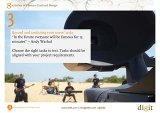 8 activities of human centered design (HCD) | PDF