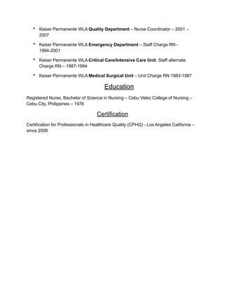 Professional Resume 10.2016. I.Gopico | PDF