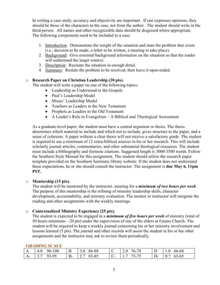 MAP_Leadership_Seminar Spring 2016 | PDF | Educational Assessment ...