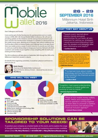 Mobile Wallet 2016 Brochure-3 | PDF