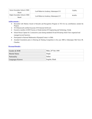 Resume_Anubhav | PDF