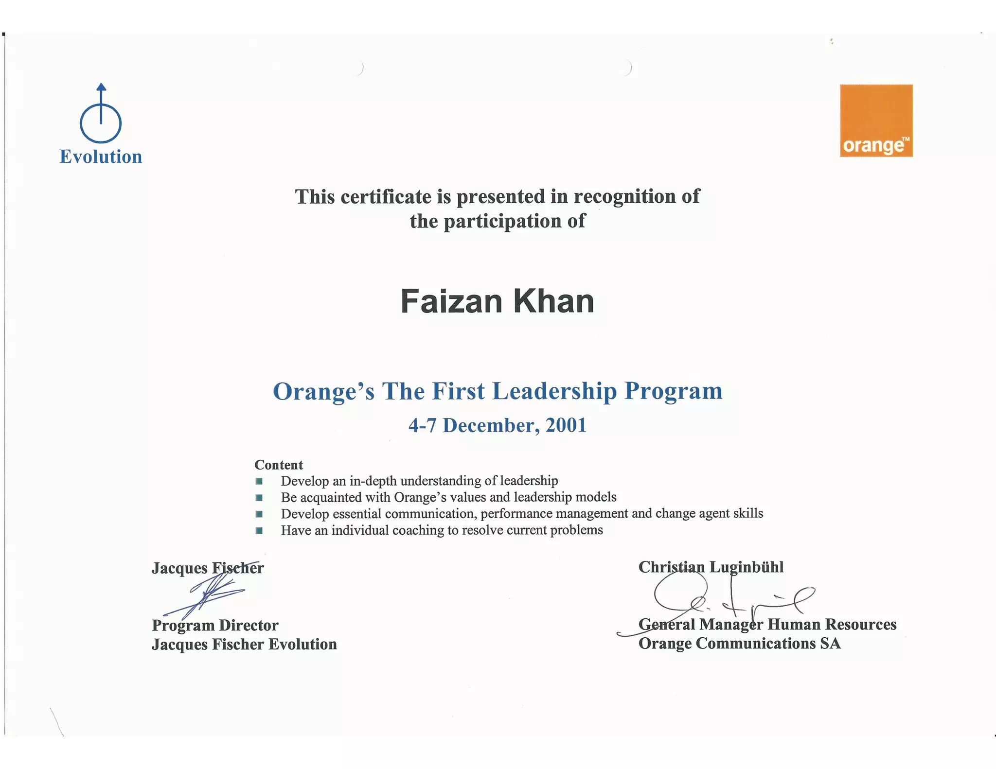 Orange Leadership | PDF