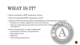 Service Learning | PPT