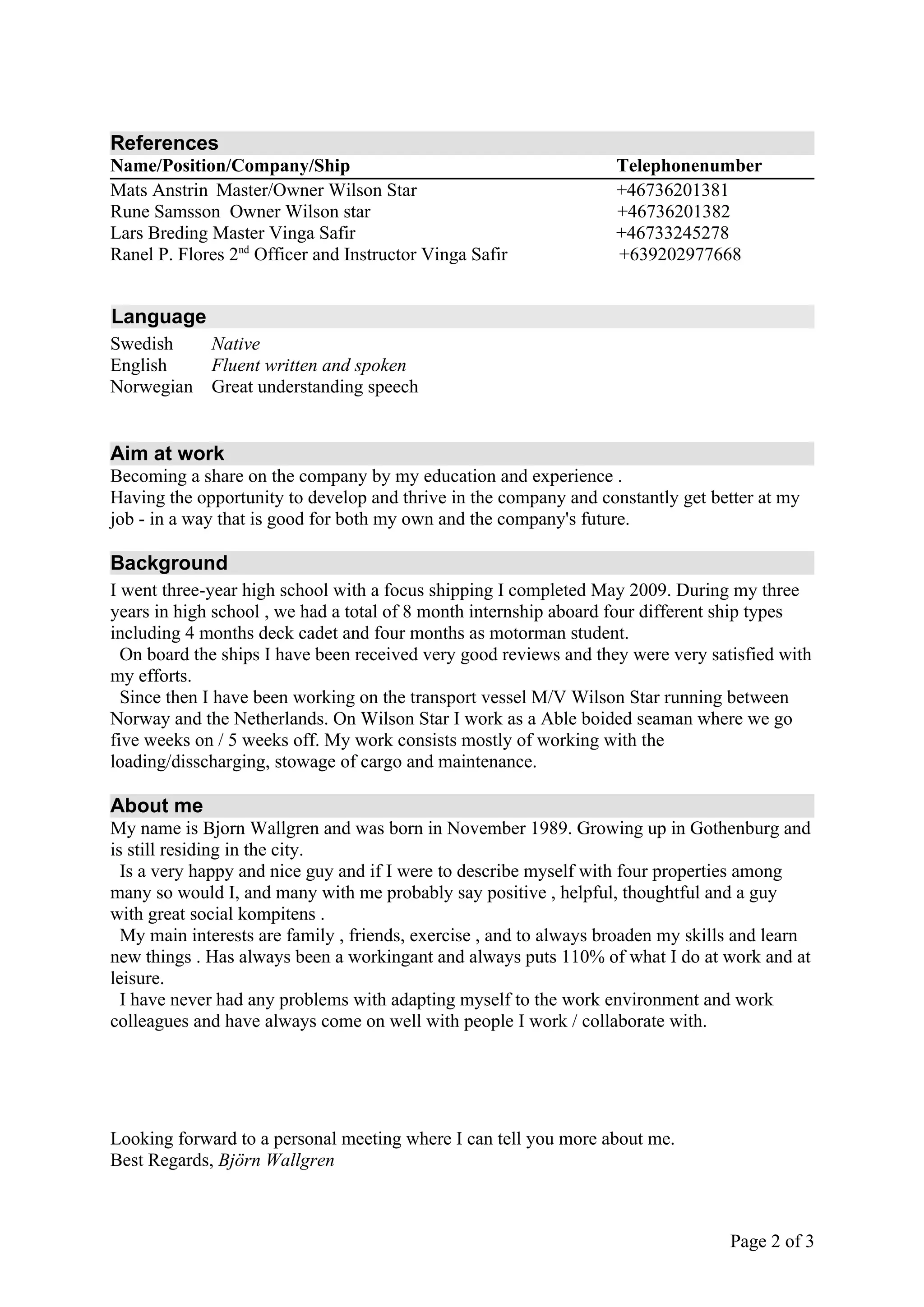 CV eng. | PDF