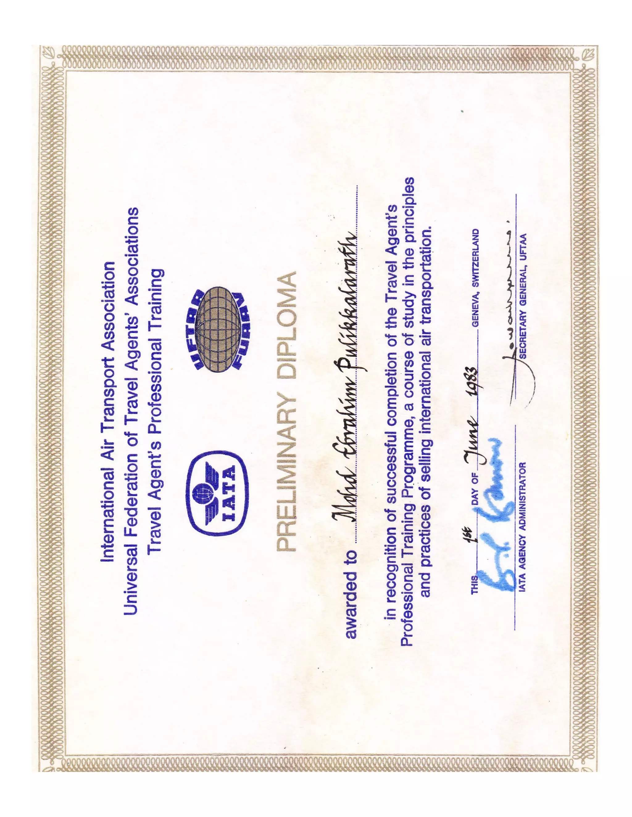 IATA Diploma Foundation | PDF