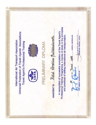 IATA Diploma Foundation | PDF