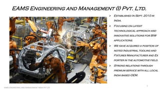 EAMS Engineering and Management India Pvt Ltd - Portfolio | PDF