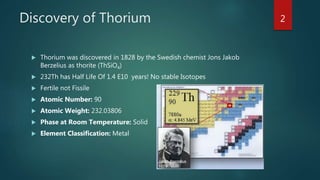 Thorium Fuel Cycle | PPT