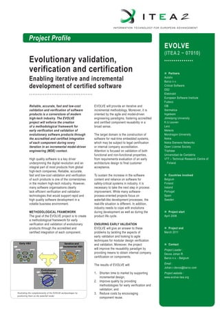 ITEA-EVOLVE-profile-08 | PDF