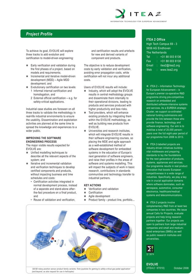 ITEA-EVOLVE-profile-08 | PDF