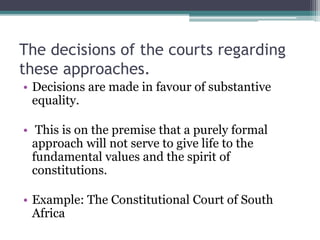 EQUALITY BEFORE THE LAW | PPTX