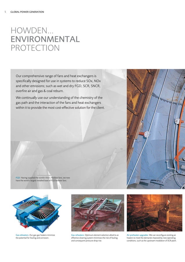 Howden Taiwan_Power_Div_brochure_A4 | PDF