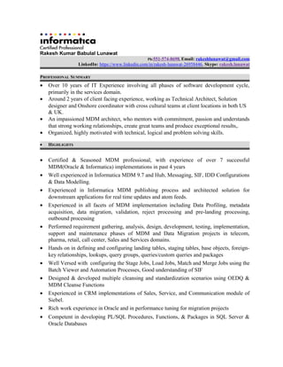 Rakesh_Resume_2016 | DOC