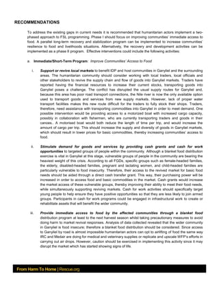 South Sudan Food Secuirty and Livelihoods Report | PDF