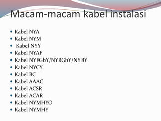 8 a kabel arus kuat 1 | PPTX