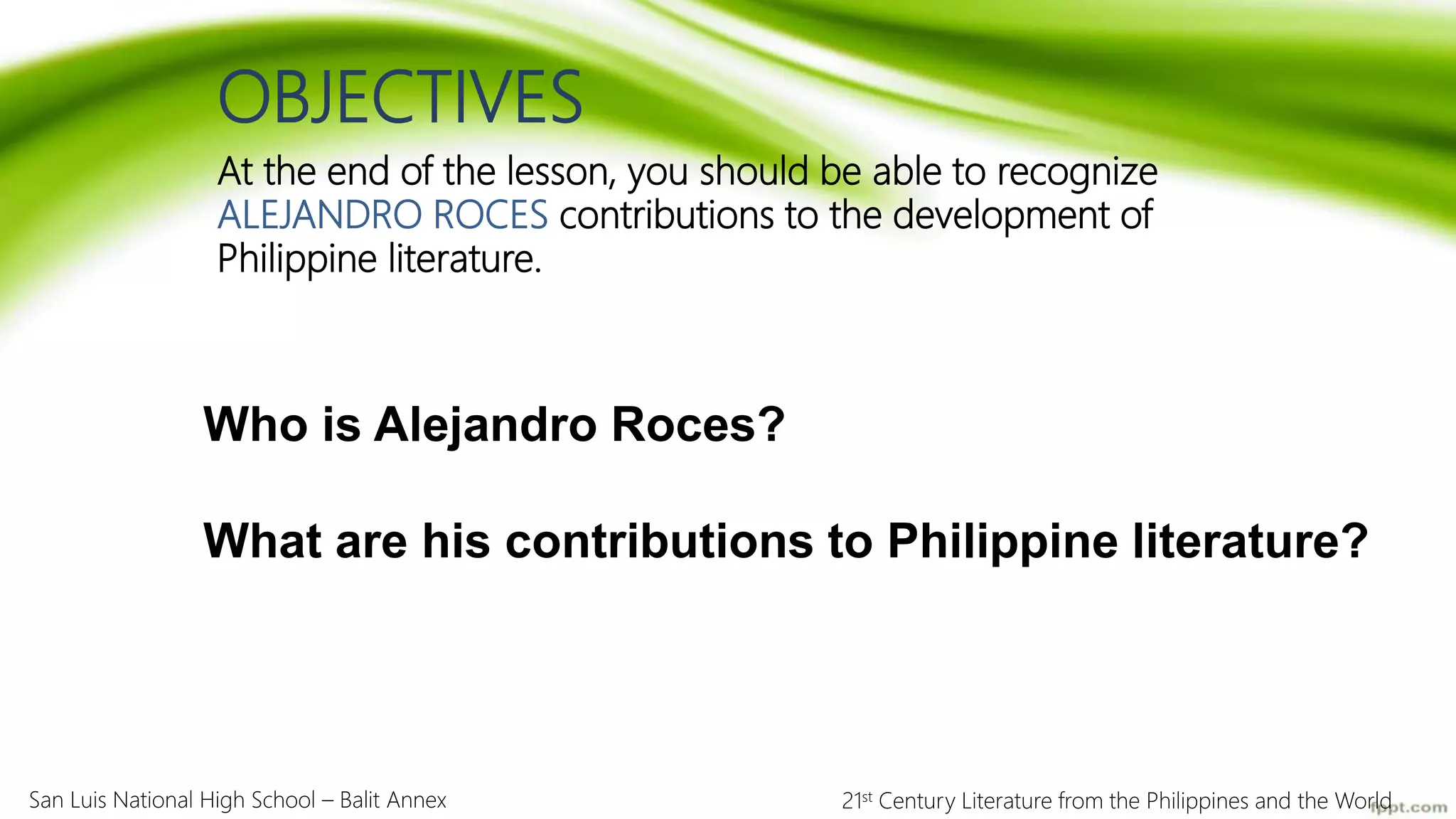 Alejandro Roces.pptx