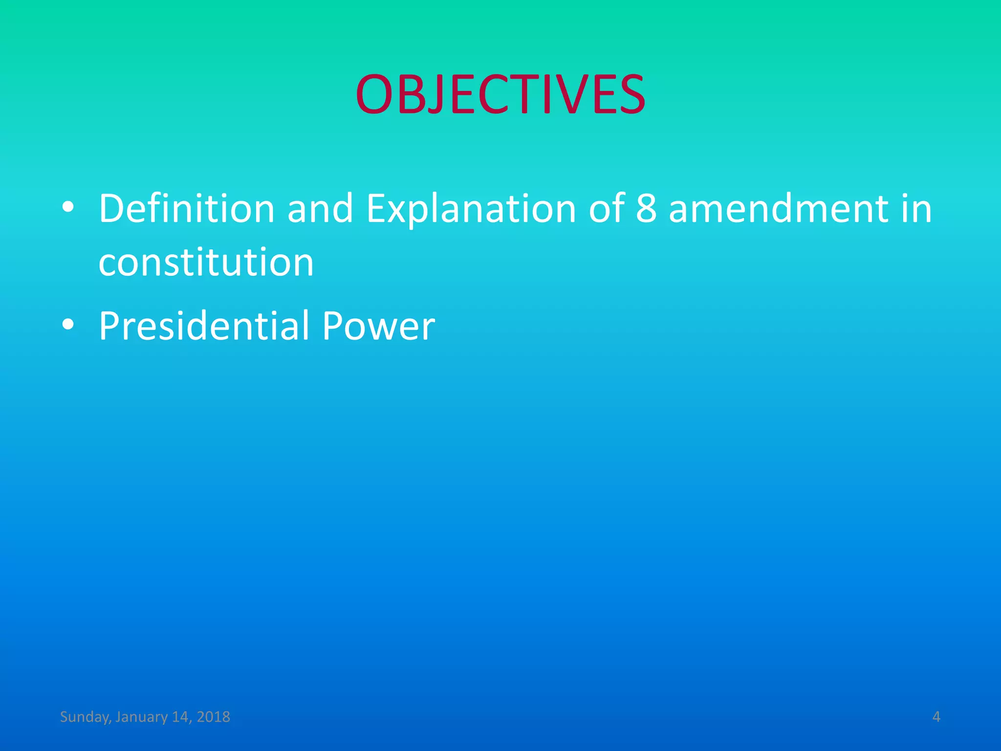 8 amendment in 1973 constitution | PPTX