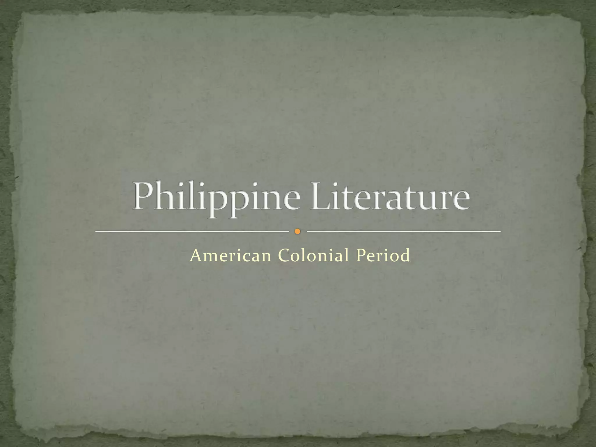 8 american colonial period | PPTX