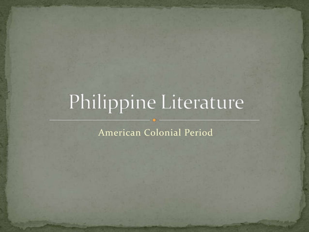 8 american colonial period | PPT