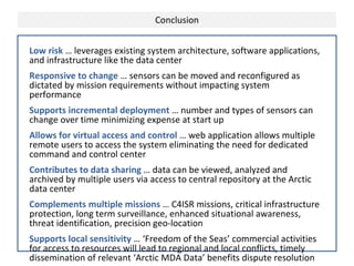 Arctic MDA Brief - Jatin Bains, Channel Logistics | PPT