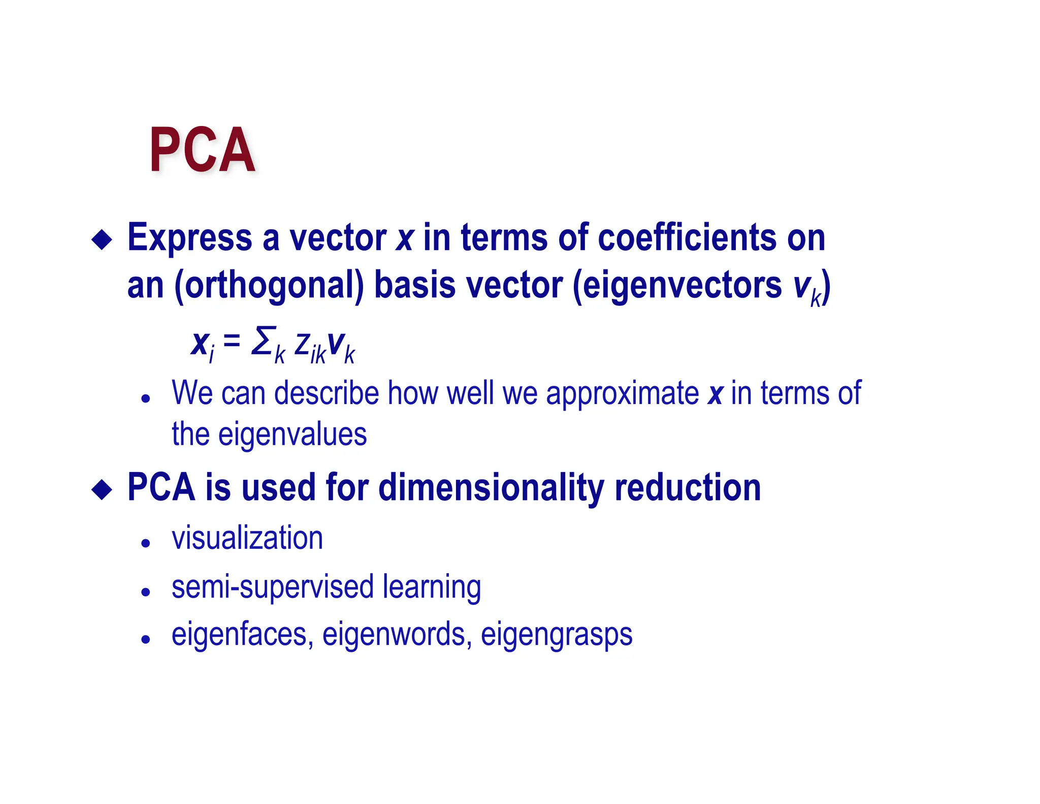 8A PCA like what else do youwwant me to describe it its ML | PDF
