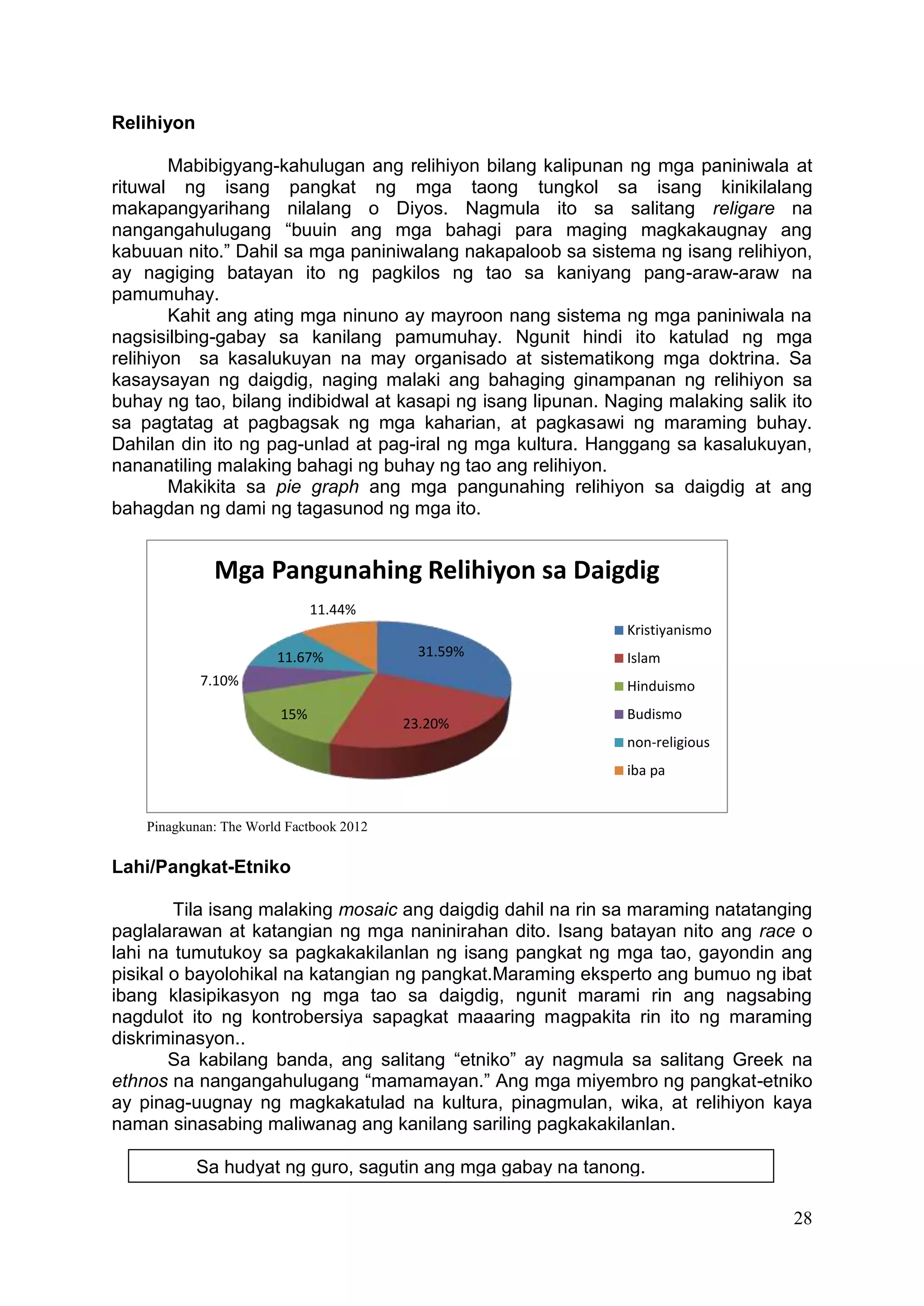 Grade 8 Learning Module in Araling Panlipunan - Complete | PDF